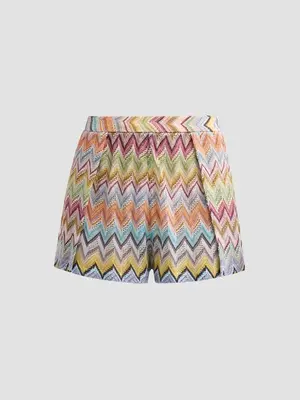 Missoni Zigzag Cover-up Shorts