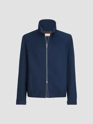 Brunello Cucinelli Water Resistant Microfiber Outerwear Jacket