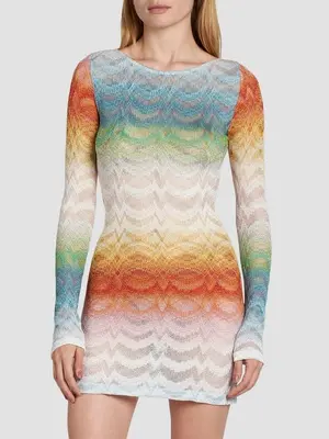 Missoni Long-sleeve Cover-up Dress