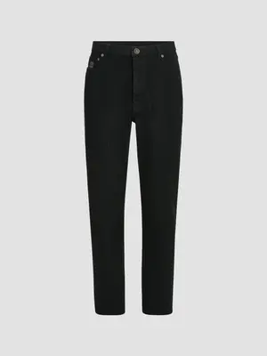 Brunello Cucinelli Gart-dyed Denim Iconic Fit Five-pocket Jeans - Black