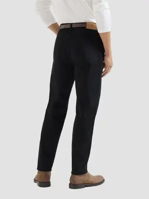 Brunello Cucinelli Gart-dyed Denim Iconic Fit Five-pocket Jeans - Black