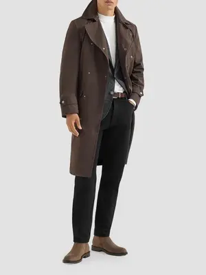 Brunello Cucinelli Gart-dyed Denim Iconic Fit Five-pocket Jeans - Black