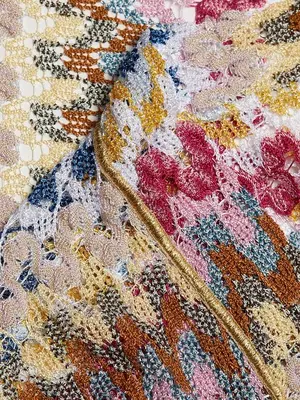 Missoni Raschel Lace Cover-up Shirtdress