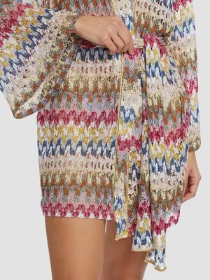 Missoni Raschel Lace Cover-up Shirtdress