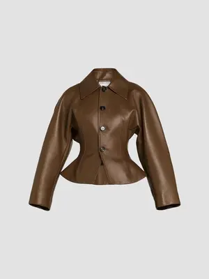 Bottega Veneta Sculpted Leather Jacket