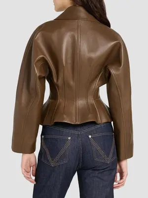 Bottega Veneta Sculpted Leather Jacket