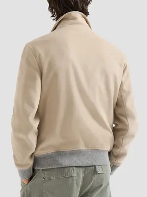 Brunello Cucinelli Lightweight Virgin Wool Cloth Outerwear Jacket