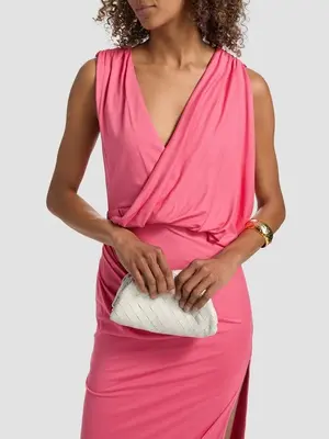 Black Halo Norissa Draped Maxi Dress