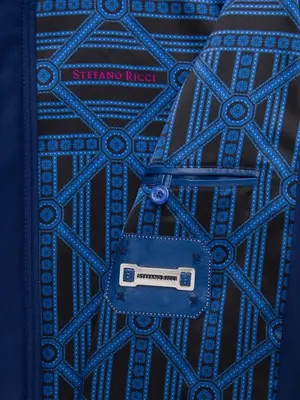 Stefano Ricci Vicuña And Silk Blend Blouson Jacket