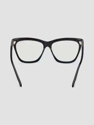 TOM FORD 56mm Blue Block Eyeglasses
