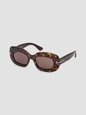 TOM FORD Islay 50mm Oval Sunglasses - Brown