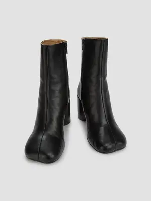 MAISON MARGIELA Anatomic 70mm Leather Ankle Boots