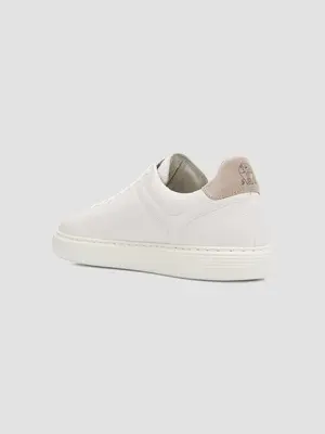Brunello Cucinelli Grain Leather Low-top Sneakers