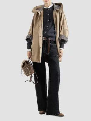 Brunello Cucinelli Sparkling Cashmere English Rib Cardigan