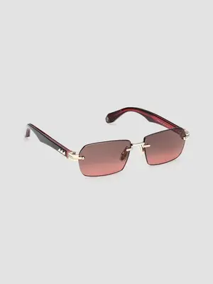 CHRISTIAN LOUBOUTIN 56mm Rectangular Sunglasses