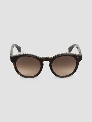 CHRISTIAN LOUBOUTIN Anouk 53mm Round Sunglasses