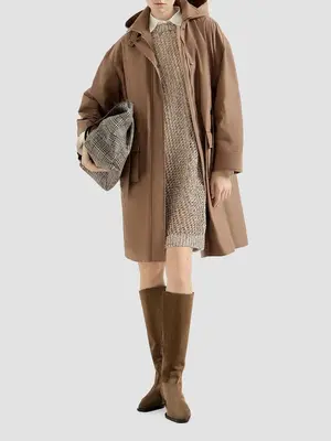 Brunello Cucinelli Dazzling Chiné Net Knit Dress In Silk And Linen - Rope