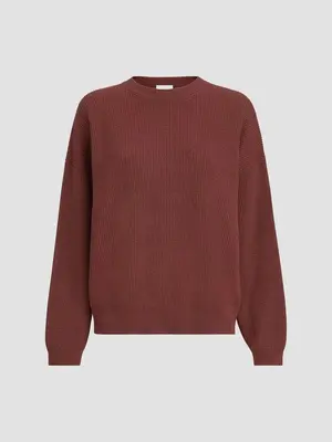 Brunello Cucinelli Sparkling Cashmere English Rib Sweater
