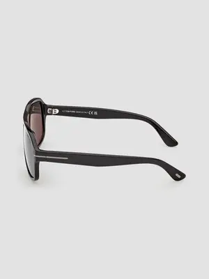 TOM FORD William 63mm Oversized Sunglasses