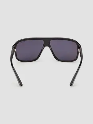 TOM FORD William 63mm Oversized Sunglasses