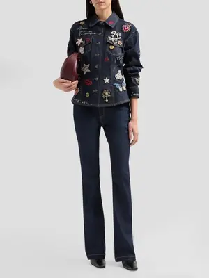 Cinq À Sept Denim Scrunched Canyon Jacket