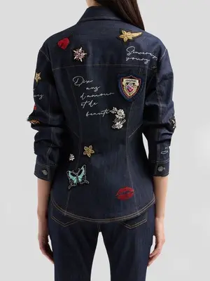 Cinq À Sept Denim Scrunched Canyon Jacket