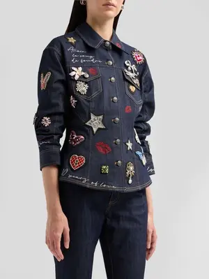 Cinq À Sept Denim Scrunched Canyon Jacket