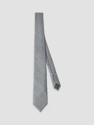 Brunello Cucinelli Virgin Wool Tie - Medium Grey