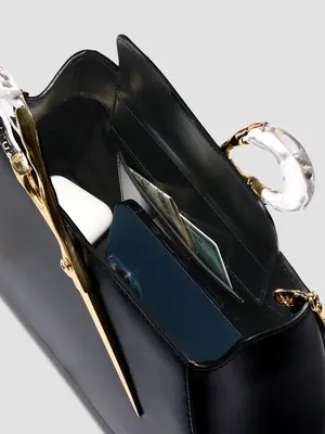 Alexis Bittar The Scissor Leather Clutch