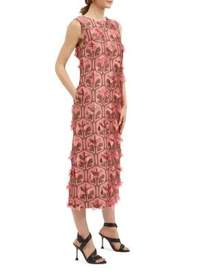 La DoubleJ Column Dress - Pink