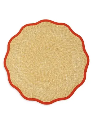 La DoubleJ Straw Cloud Placemats Set Of 2