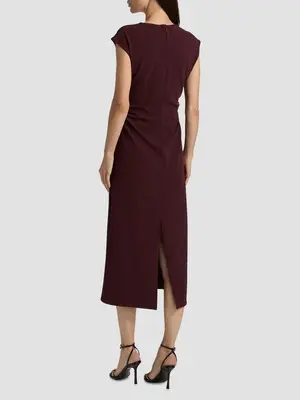 Tanya Taylor Kimberly Scuba Twist Midi-dress