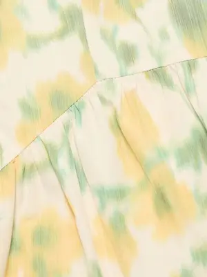 Tanya Taylor Gigi Cascading Floral Midi-dress