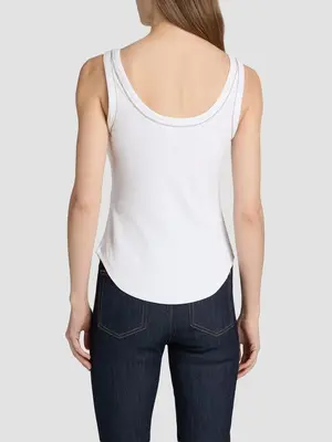 Cinq À Sept Wilma Rhinestone-embellished Tank
