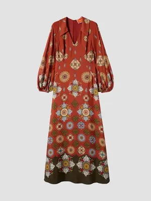 La DoubleJ Diva Dress - Nucleus Rust