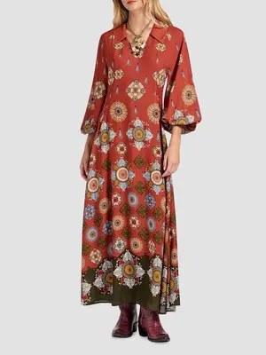 La DoubleJ Diva Dress - Nucleus Rust