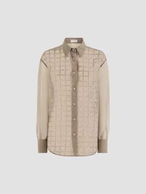 Brunello Cucinelli Crispy Silk Shirt
