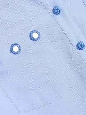Cinq À Sept Giulia Crochet Mirrors Mini Shirtdress