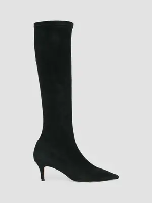 Cinq À Sept Resort Jade 65mm Suede Boots - Black