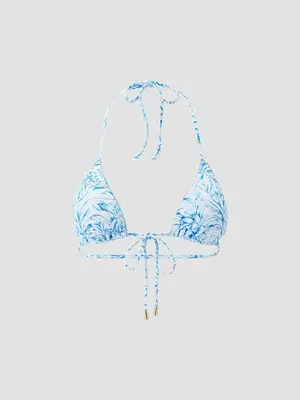 Melissa Odabash Adelaide Triangle Bikini Top - Pineapples