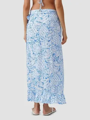 Melissa Odabash Danni Wrap Midi-skirt