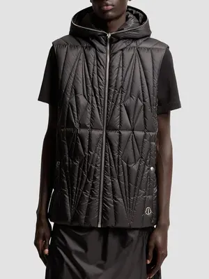 Moncler Rick Owens Geocamo Ziplock Puffer Vest