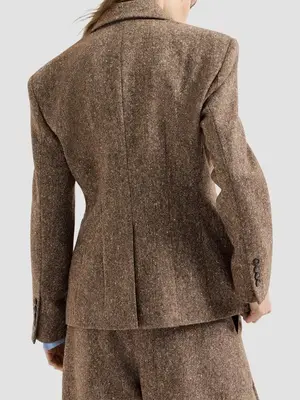 Brunello Cucinelli Virgin Wool Donegal Blazer