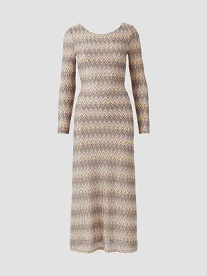 Melissa Odabash Lily Zigzag Maxi Dress