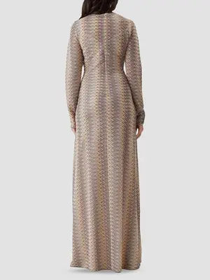 Melissa Odabash Lily Zigzag Maxi Dress