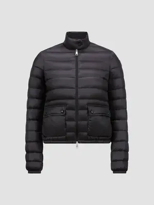 Moncler Lans Puffer Coat Black