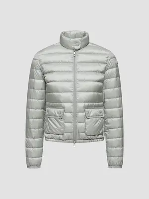 Moncler Lans Puffer Coat Gray