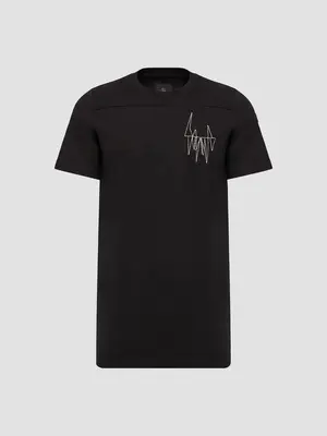 Moncler Rick Owens Girder Crew Neck T-shirt In Cotton - Black