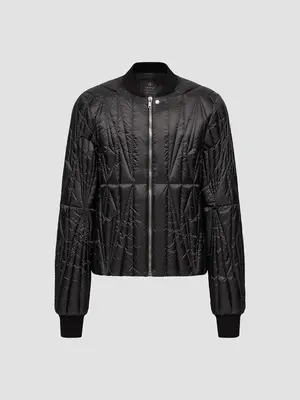 Moncler Rick Owens Geocamo Flight Puffer Jacket - Black
