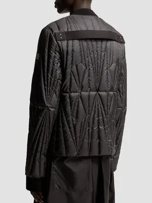 Moncler Rick Owens Geocamo Flight Puffer Jacket